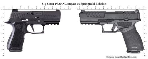 Sig Sauer P320 XCompact Vs Walther PDP Compact 4 Vs Springfield Echelon Vs Sig Sauer P320 X