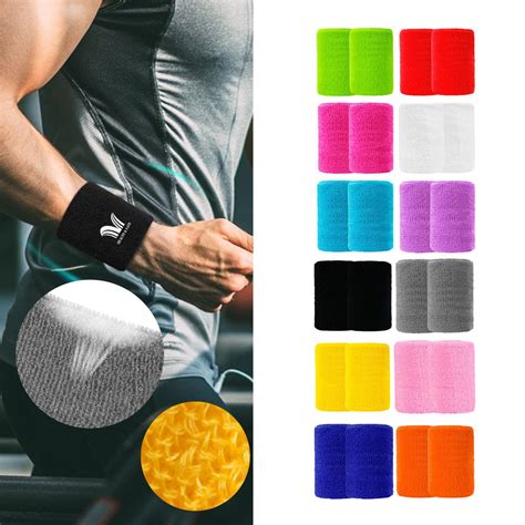 Wrist Sweatbands Sports Wristbands Promo Items Giveaways With