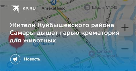Жители Куйбышевского района Самары дышат гарью крематория для животных Kp Ru