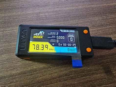 Nerd Miner ESP32 S3R8 LILYGO T Display Gehäuse Bitcoin BTC Kaufen auf Ricardo