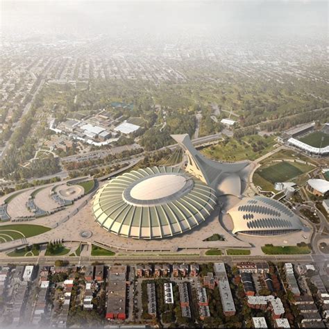 BIG Designs Spherical Armadillo Ballpark For Athletics In Las Vegas