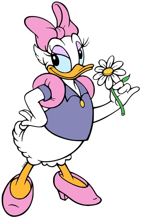 Daisy Duck Clip Art Cute Illustrations For Creative Projects