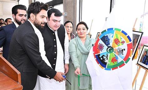 Deputy Speaker National Assembly Zahid Akram Durrani And Convener Sdgs Task Force Ms Romina