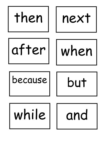 Time Connectives Pdf