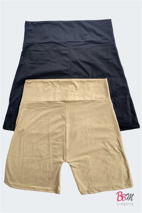 Shortinho Básico Para Usar Por Baixo Do Vestido Tecido Geladinho Anágua
