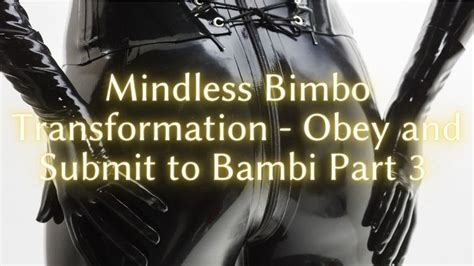 The NLP Toolbox Mindless Bimbo Transformation Obey And Submit To Bambi Part Rise Of AI