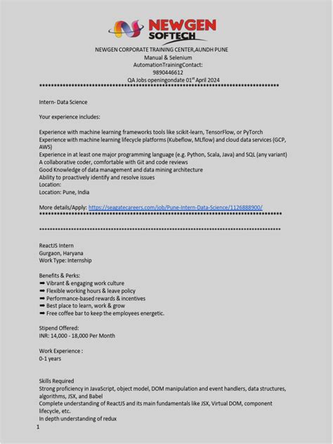 Freshers Jobs 01 Apr 2024 Pdf Computer Programming Software Development