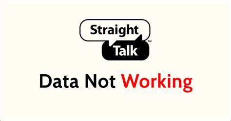 How To Fix Straight Talk Data Not Working After Refill Issue