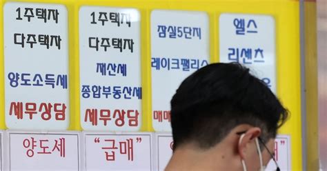 1주택 종부세 특별공제 사실상 무산