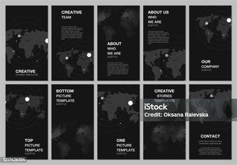 소셜 네트워크 스토리 디자인 배너 또는 전단지 템플릿 전단지 브로셔 표지 광고 배너를위한 디자인 템플릿을 다룹니다 세계지도 인포 그래픽 요소와 세계지도 개념 배경 0명에