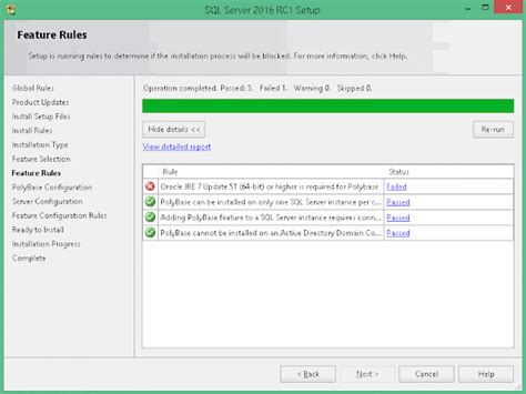 Sql Server Techniques Installing Polybase For Sql Server 2016 Rc1