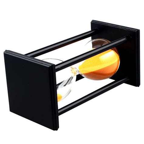 Badu Bg Цветове 60 мин Дървен пясъчен пясъчен часовник Пясъчен часовник Декорация на часовник