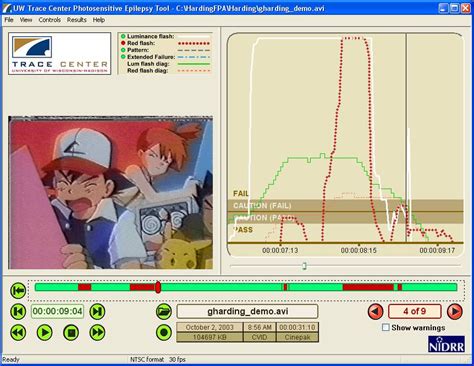 PEAT Photosensitivity Epilepsy Analysis Tool GPII DeveloperSpace