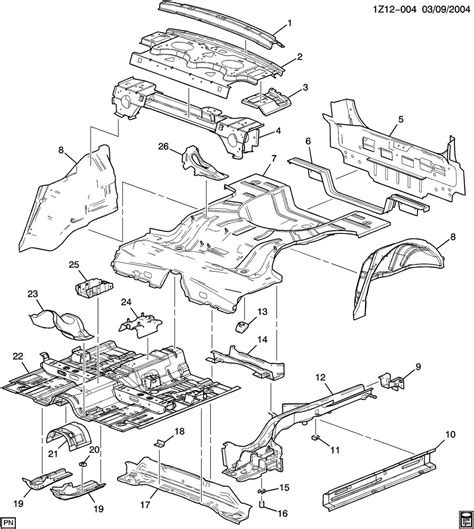 Decoding Chevrolets Body Parts An Illustrated Diagram