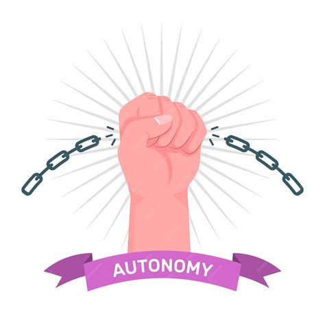 Free Vector Autonomy Concept Illustration