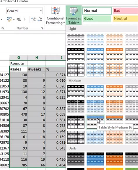 How To Make A Table Look Good In Excel