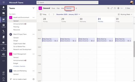 Getting Started With Shared Calendars In Microsoft Teams Petri IT Knowledgebase