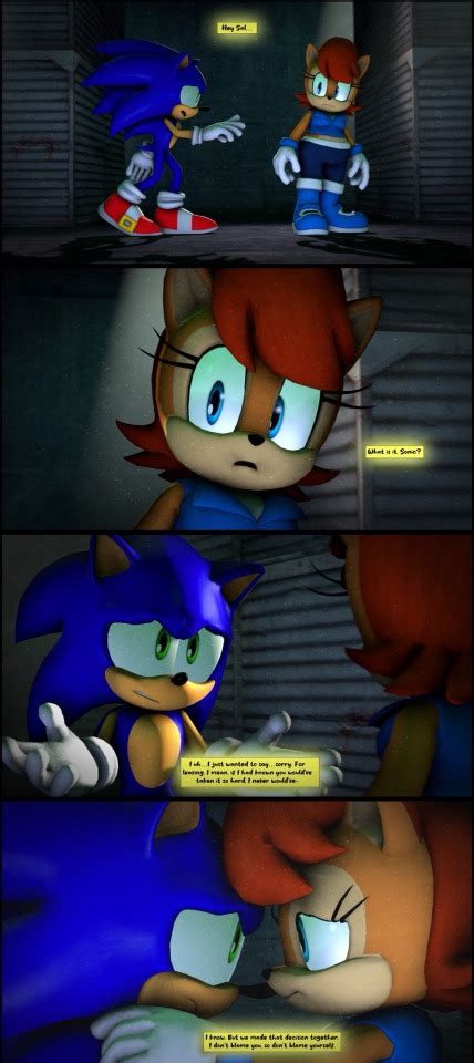 The Pixel Den On Tumblr Heres A Couple Of Comics Of Sonic And Sally