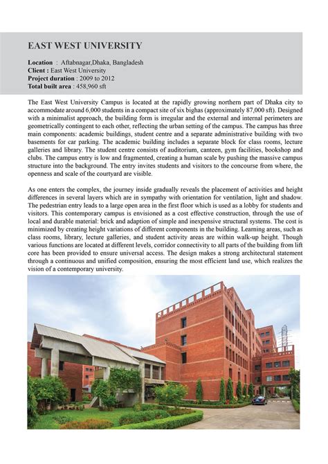 East West University Bhda