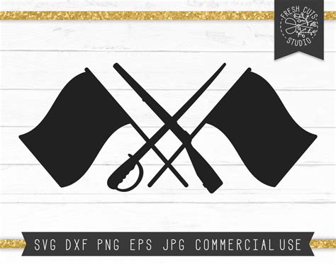 Color Guard Svg Cut File Color Guard Flags Svg Winter Guard Svg