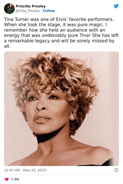 She Was Simply The Best Heartfelt Tributes To Tina Turner Demilked