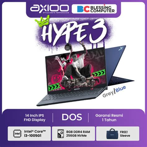 Promo Axioo Mybook Hype Intel Core I G Gb Gb Dos Blue Cicil X Kota Denpasar