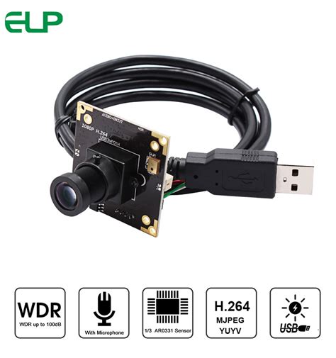 ELP Far Distance Shooting Mm Lens Camera Module USB Free Driver Plug Play Strong Light