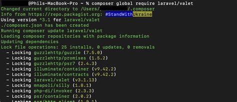 setup a laravel valet development environment on macos geeks hangout