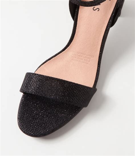 Finlee Black Mesh Sandals Shop Online At Styletread