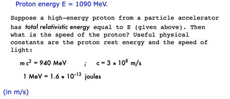 Solved Proton Energy E 1090MeV Suppose A High Energy Proton Chegg Com