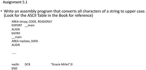 Solved Text Write In Arm Assembly Language Assignment 51 Write An