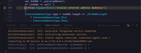 invalid internet address · issue 126650 · flutter flutter · github