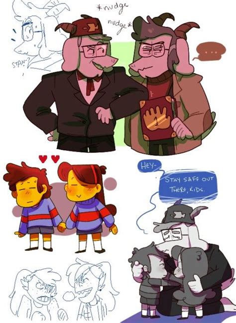 Undertale Gravity Falls Art Gravity Falls Gravity Falls Comics