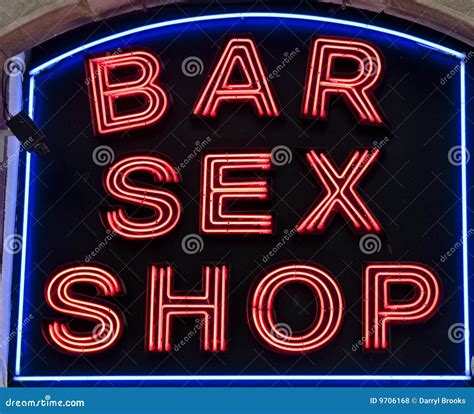 Bar Sex Shop Stock Photo Image Of Shop Business Advertise