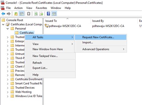 Configuring Secure LDAP Connection On Server 2016 Aerrow
