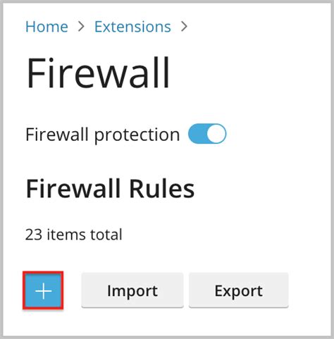 How To Manage Local Firewall Rules Using Plesk Firewall In Plesk For Linux Plesk