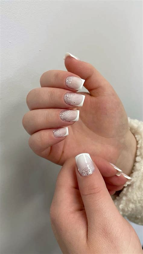 Френч Четкий квадрат Блестки In 2024 Design