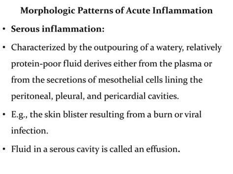 4morphologicpatternsandoutcomesofacuteinflammationpptx