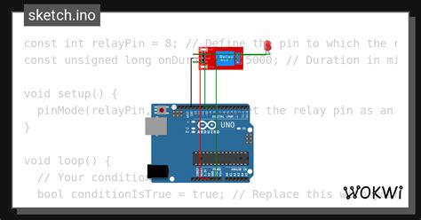 Relay Wokwi ESP STM Arduino Simulator