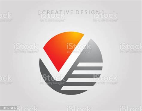 추상 서클 문자 V 로고 아이콘 디자인 템플릿 요소입니다 기술 벡터 개념 알파벳 V에 대한 스톡 벡터 아트 및 기타 이미지 알파벳 V 모던 양식 원형 Istock
