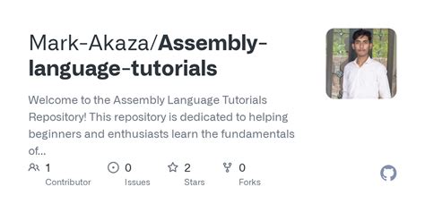 Github Mark Akazaassembly Language Tutorials Welcome To The Assembly Language Tutorials