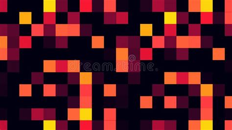 Motion Abstract Background Colorful Pixels Flashing And Switch Animation Background Glowing Of