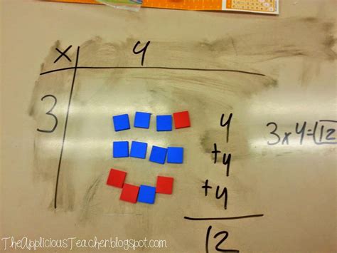 The Applicious Teacher Learning Multiplication With Arrays Learning Multiplication Envision