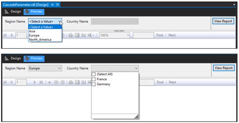 how to create cascading parameters in reporting services ssrs blogs perficient
