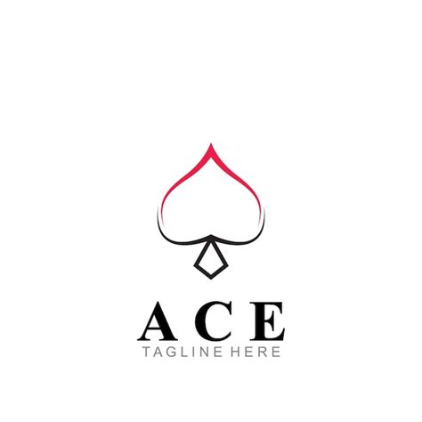 Premium Vector Ace Logo Icon Vector Illustration Template Design