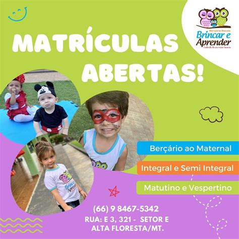 Berçário Escola Brincar E Aprender Alta Floresta Mt