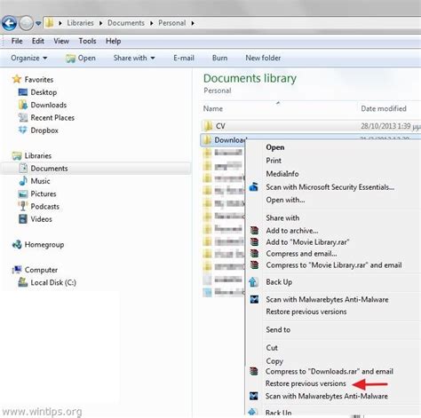 how to easily restore your deleted or modified files using shadow