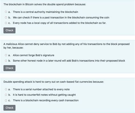 Solved The Blockchain In Bitcoin Solves The Double Spend