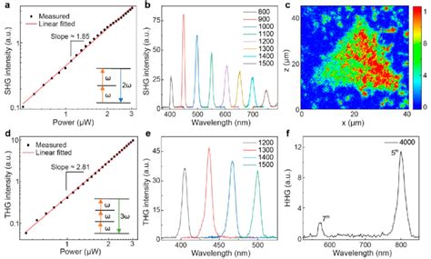 Nonlinear Optical Responses From The Nwmos 2 Mixed Dimensional