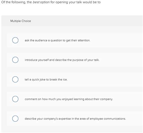 Solved This Activity Will Enable You To Practice Making Good